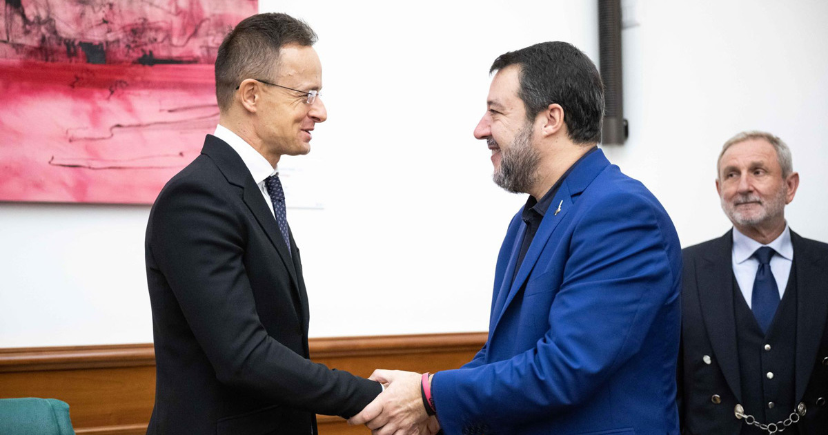 Szijjártó Péter Matteo Salvinivel tárgyalt Rómában | Demokrata