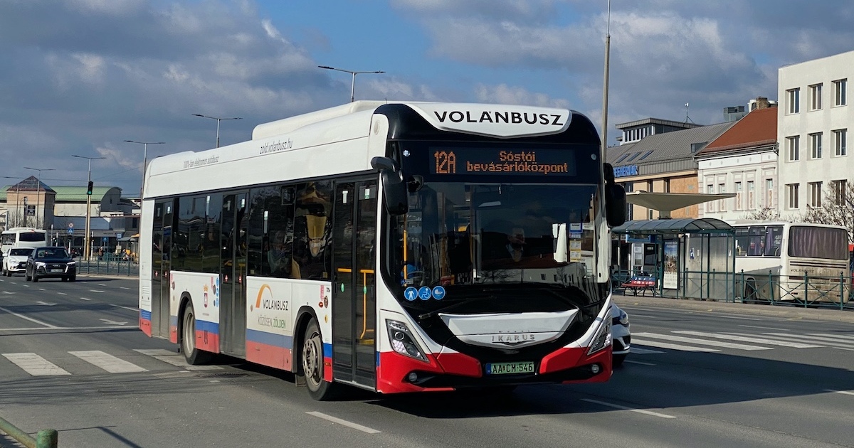 A Volánbusz húsz elektromos Ikarus 120e buszt állít forgalomba | Demokrata