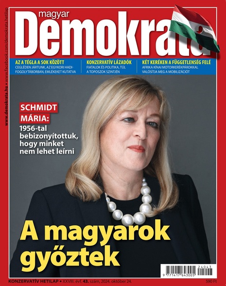 Schmidt Mária: 1956-tal bebizonyítottuk, hogy minket nem lehet leírni ...